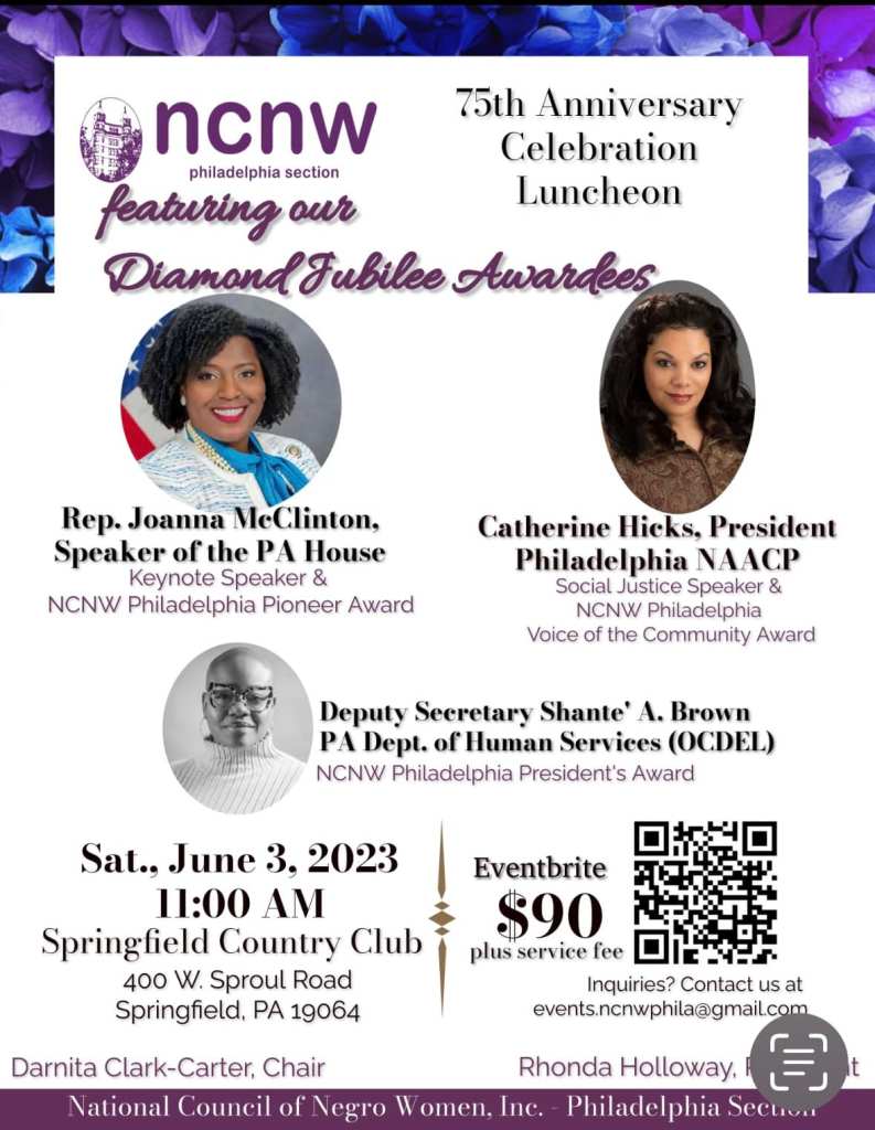 Events – Philadelphia Section NCNW