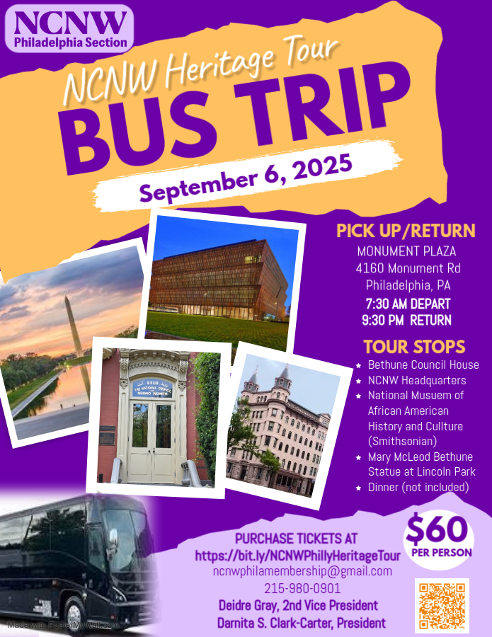 Programs/Events – Philadelphia Section NCNW